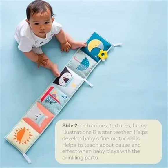 Toys | Newborn Infants 6 Soft Activity Book Black White High Contrast ...